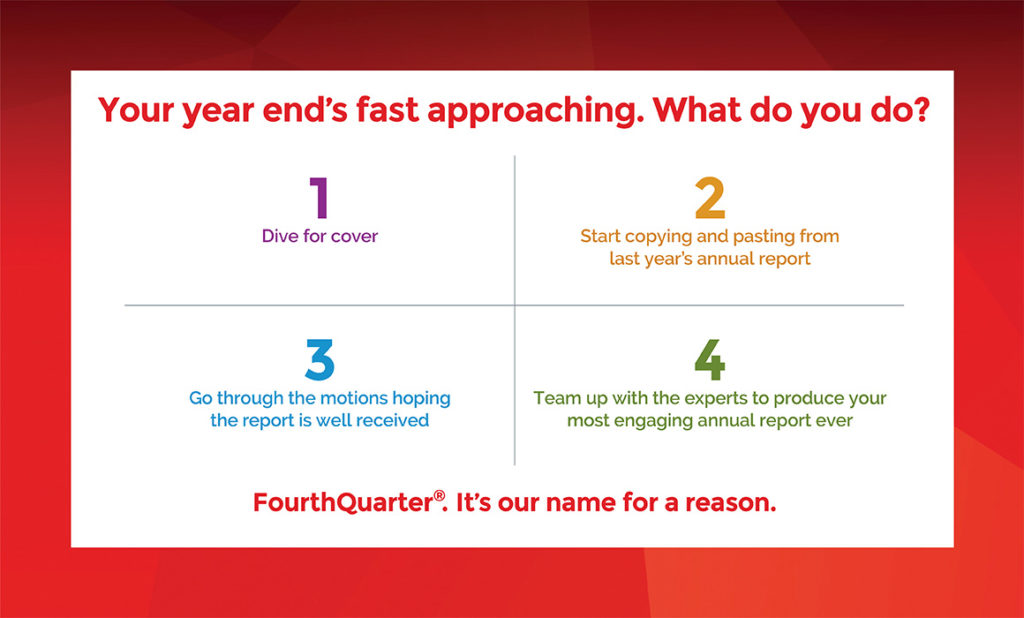 Your year end is fast approaching... - FourthQuarter®